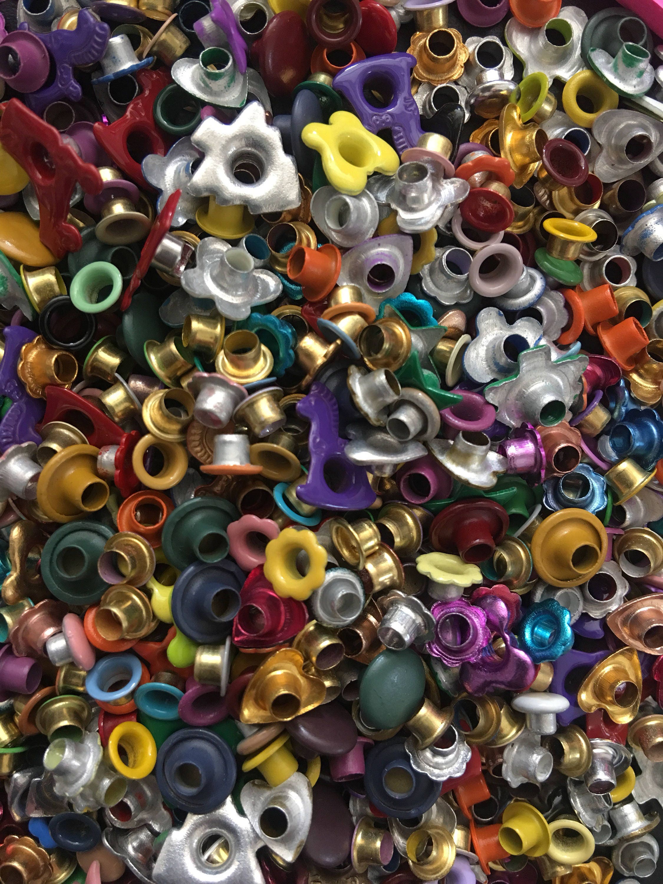 Mixed Shaped Eyelets 50/ 100P Different Colors & Styles - Etsy