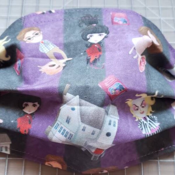 Beetlejuice Face Mask - Etsy