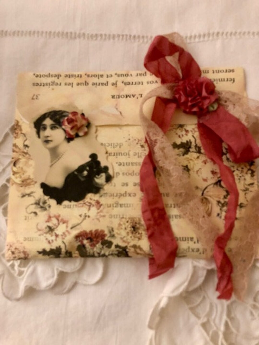 Floral Paper Lavender Sachet Envelope - Etsy