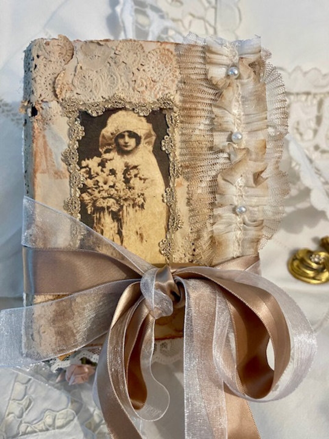 Journal/junk Journal/wedding/bridal/gift/journal Writing/precious ...