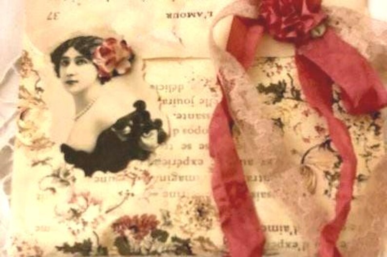 Floral Paper Lavender Sachet Envelope! - Etsy
