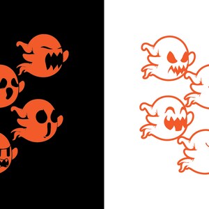 Ghosts Digital Download Files - .pdf, .svg, .eps - Etsy