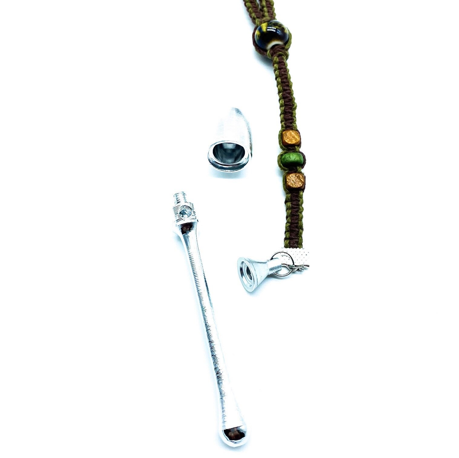 Hidden Tobacco Stealth Smoking Pot Pipe Wood Beads Picasso - Etsy