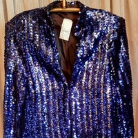 Blue Sequin - Etsy