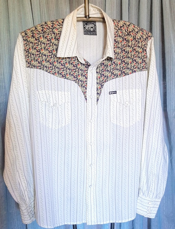 100% cotton men's western cut Southern Threads men's … - Gem