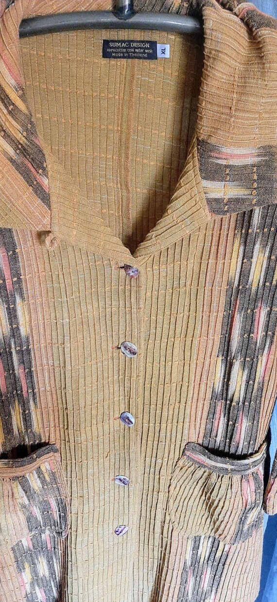 Sumac Design , made in Thailand pleated 100% cotton j… - Gem