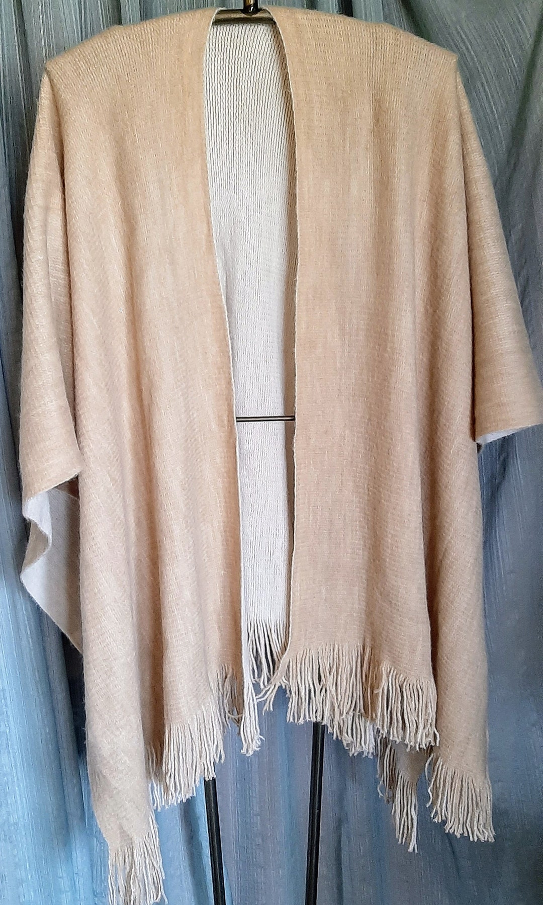 Beautiful Pale Pink/beige Soft Pastel Shawl in Excellent Condition ...