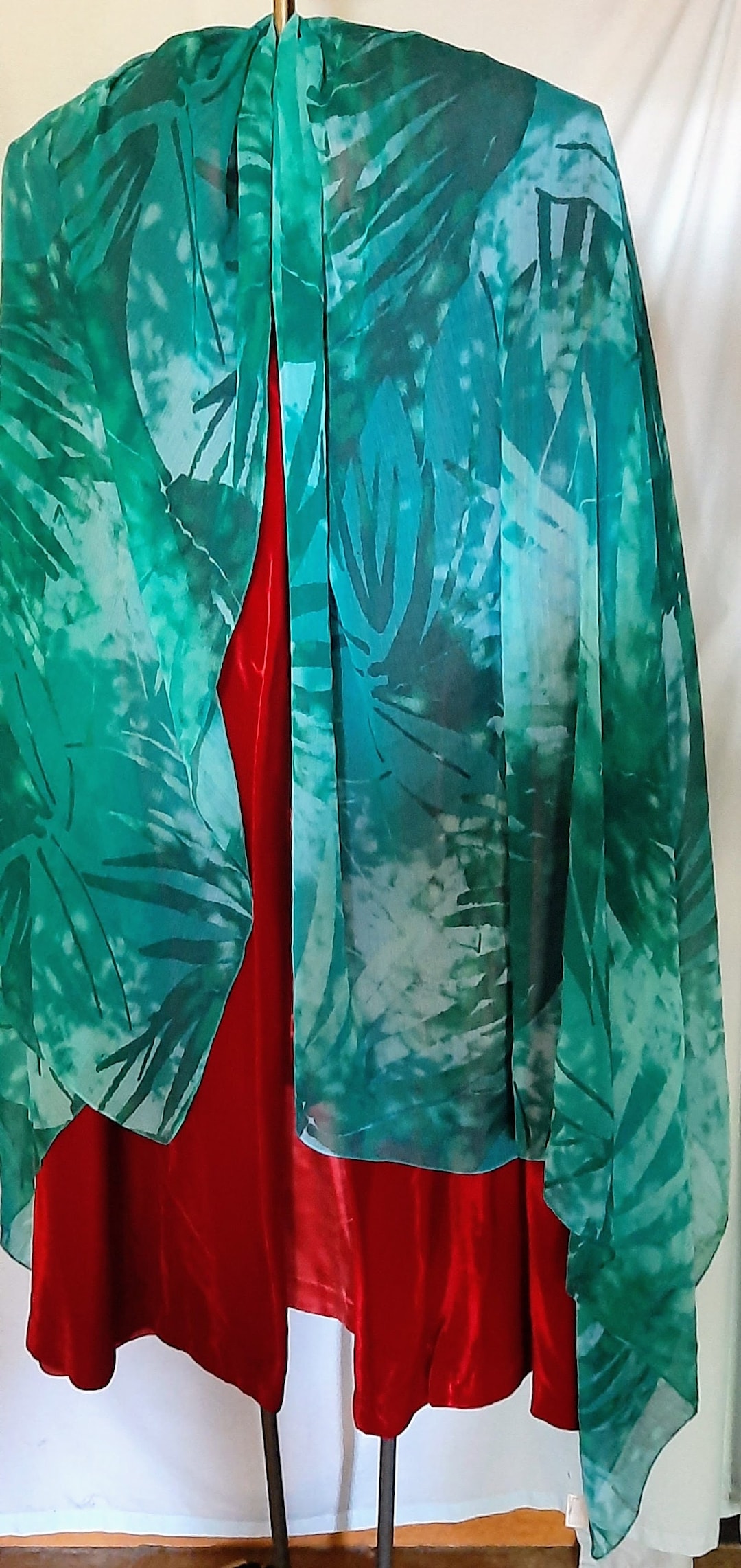 Vintage Target Jewel Toned Shawl/scarf in Excellent Condition - Etsy