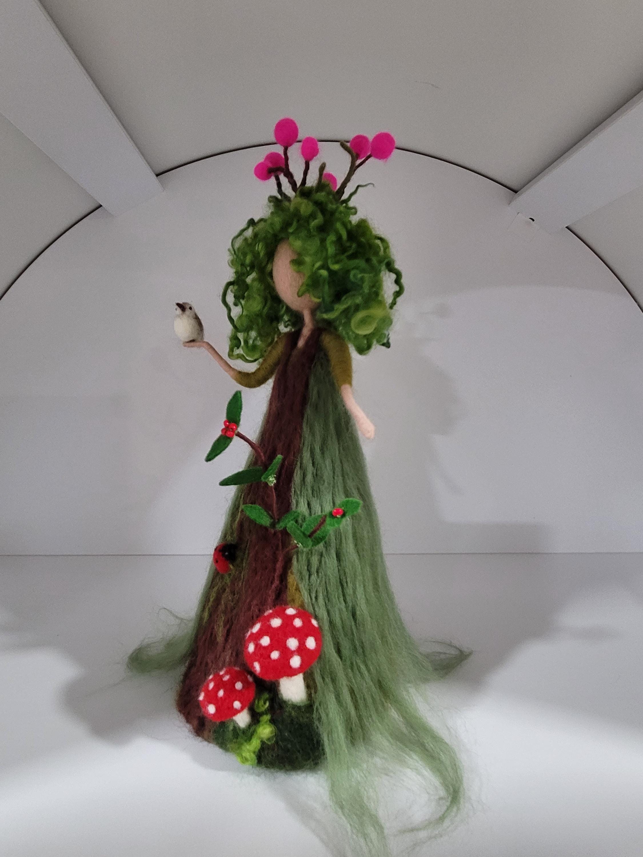 Needle Felted Forest Fairy - Etsy