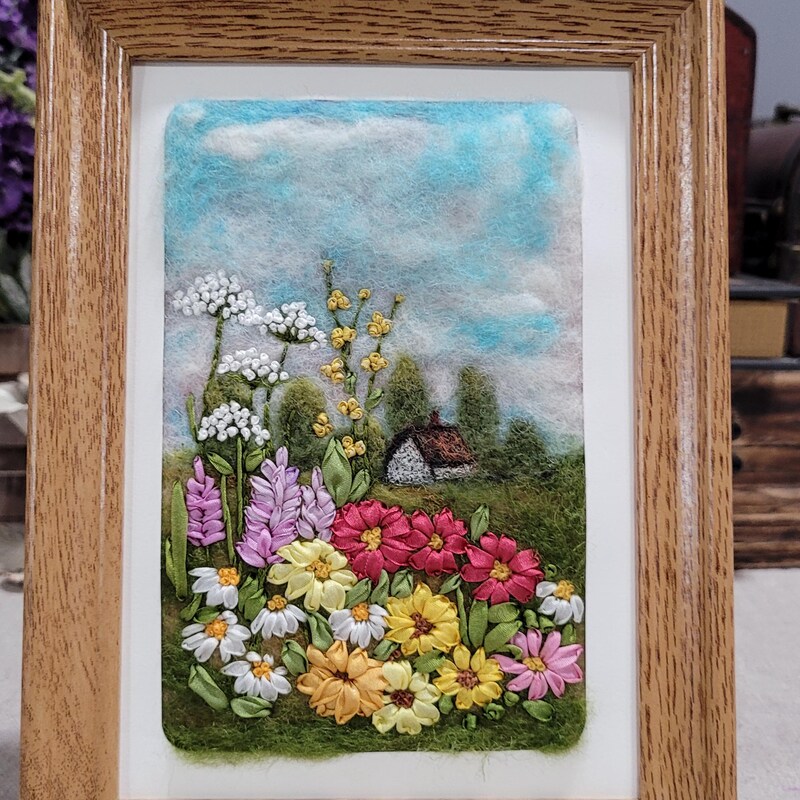 Felt Landscape - Etsy