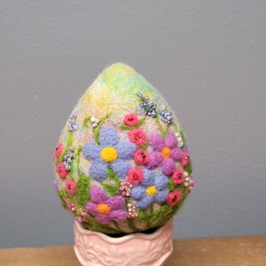 Needle Felted Easter Egg - Etsy