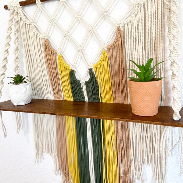 Macrame Shelf Pattern - Etsy