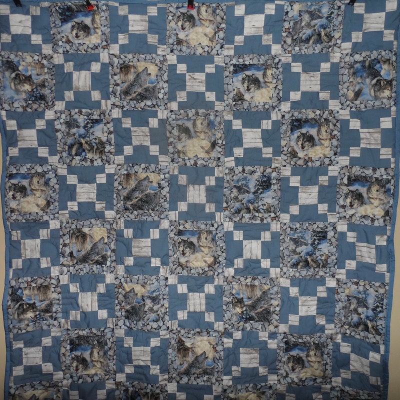 Wolf Quilt - Etsy