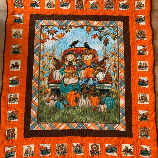 Antique Quilt Pumpkin - Etsy