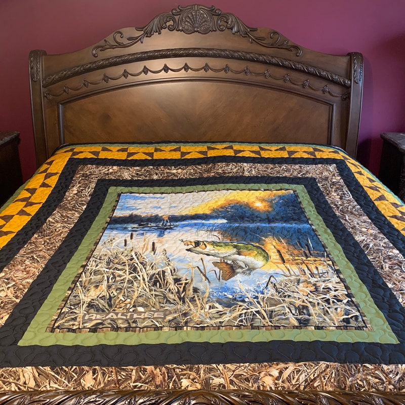 Fishing Quilt - Etsy
