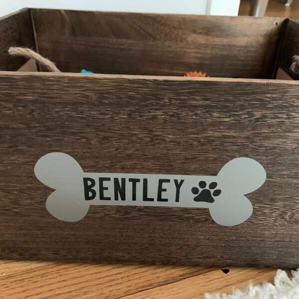 Dog Name Wall Decals - Etsy