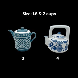 SMALL Vintage Teapots | 1 & 2 CUP | Bulk Teapots | Mismatched Tea Ware ...