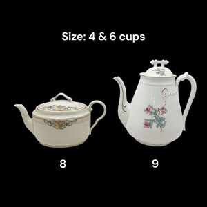 DECORATIVE Vintage Teapots | Bulk Teapots | Mismatched Tea Ware | Tea ...
