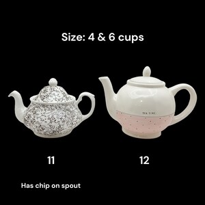 Vintage Teapots Bulk Teapots Mismatched Tea Ware Tea Party Supplies Tea ...