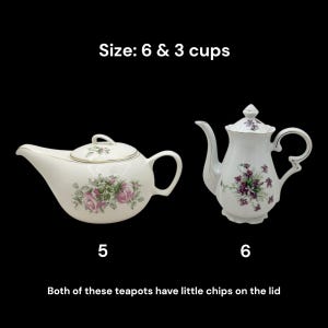 Vintage Teapots | Bulk Teapots | Mismatched Tea Ware | Tea Party ...