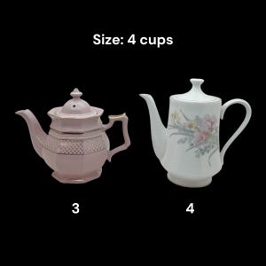 Vintage Teapots | Bulk Teapots | Mismatched Tea Ware | Tea Party ...