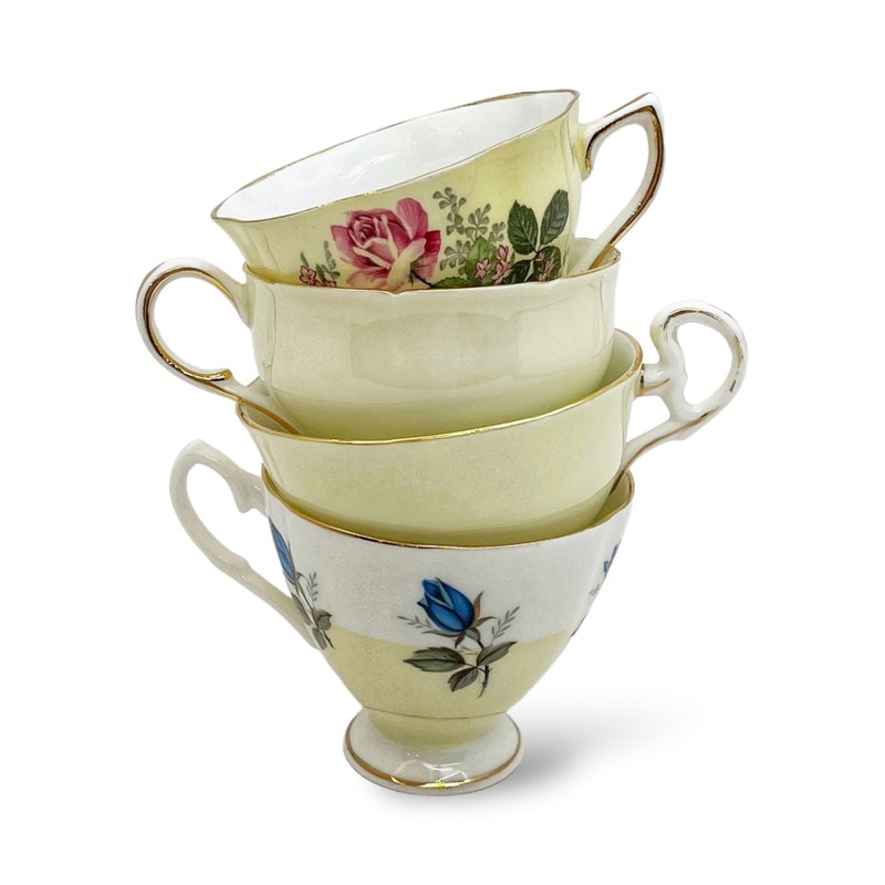 Yellow Tea Cup - Etsy