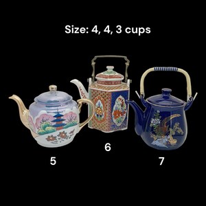 Vintage Teapots Bulk Teapots Mismatched Tea Ware Tea - Etsy