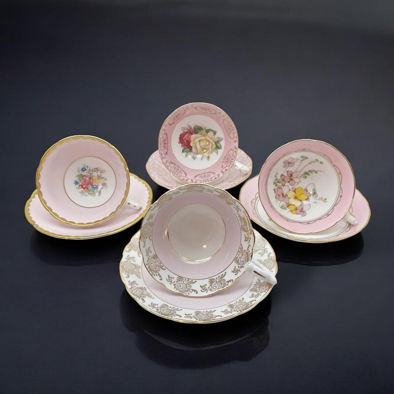 Pink Tea Set - Etsy