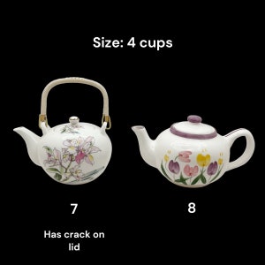 Vintage Teapots Bulk Teapots Mismatched Tea Ware Tea Party Supplies Tea ...