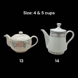 Vintage Teapots Bulk Teapots Mismatched Tea Ware Tea Party Supplies Tea ...