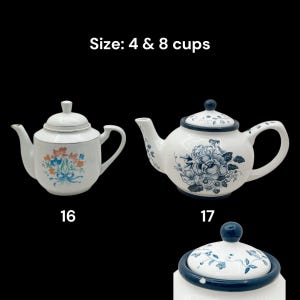 Vintage Teapots | Bulk Teapots | Mismatched Tea Ware | Tea Party ...