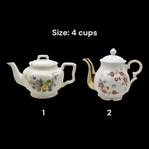 Vintage Teapots Bulk Teapots Mismatched Tea Ware Tea Party Supplies Tea ...