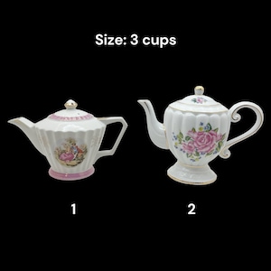 Vintage Teapots Bulk Teapots Mismatched Tea Ware Tea Party Supplies Tea ...
