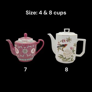DECORATIVE Vintage Teapots | Bulk Teapots | Mismatched Tea Ware | Tea ...