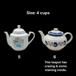 Vintage Teapots | Bulk Teapots | Mismatched Tea Ware | Tea Party ...