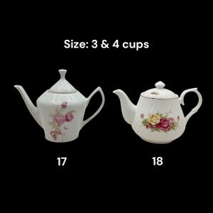 Vintage Teapots Bulk Teapots Mismatched Tea Ware Tea Party Supplies Tea ...