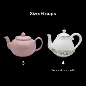 Vintage Teapots | Bulk Teapots | Mismatched Tea Ware | Tea Party ...