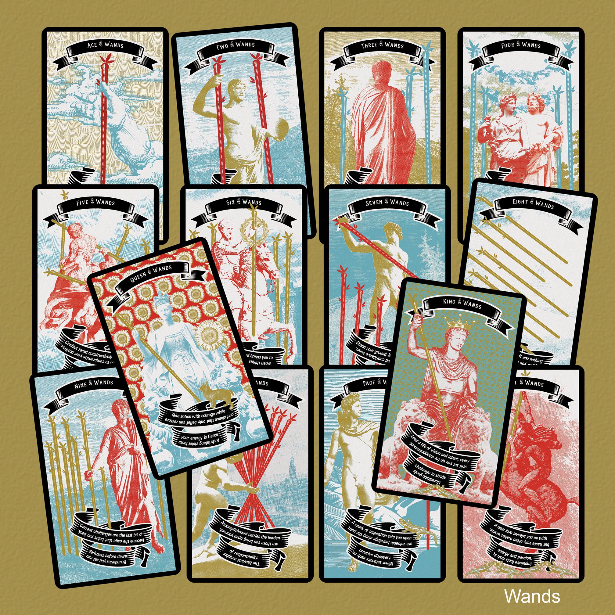 Madam Clara Sees All Fortune Teller Tarot Card Deck 4th Ed + Pouch ...
