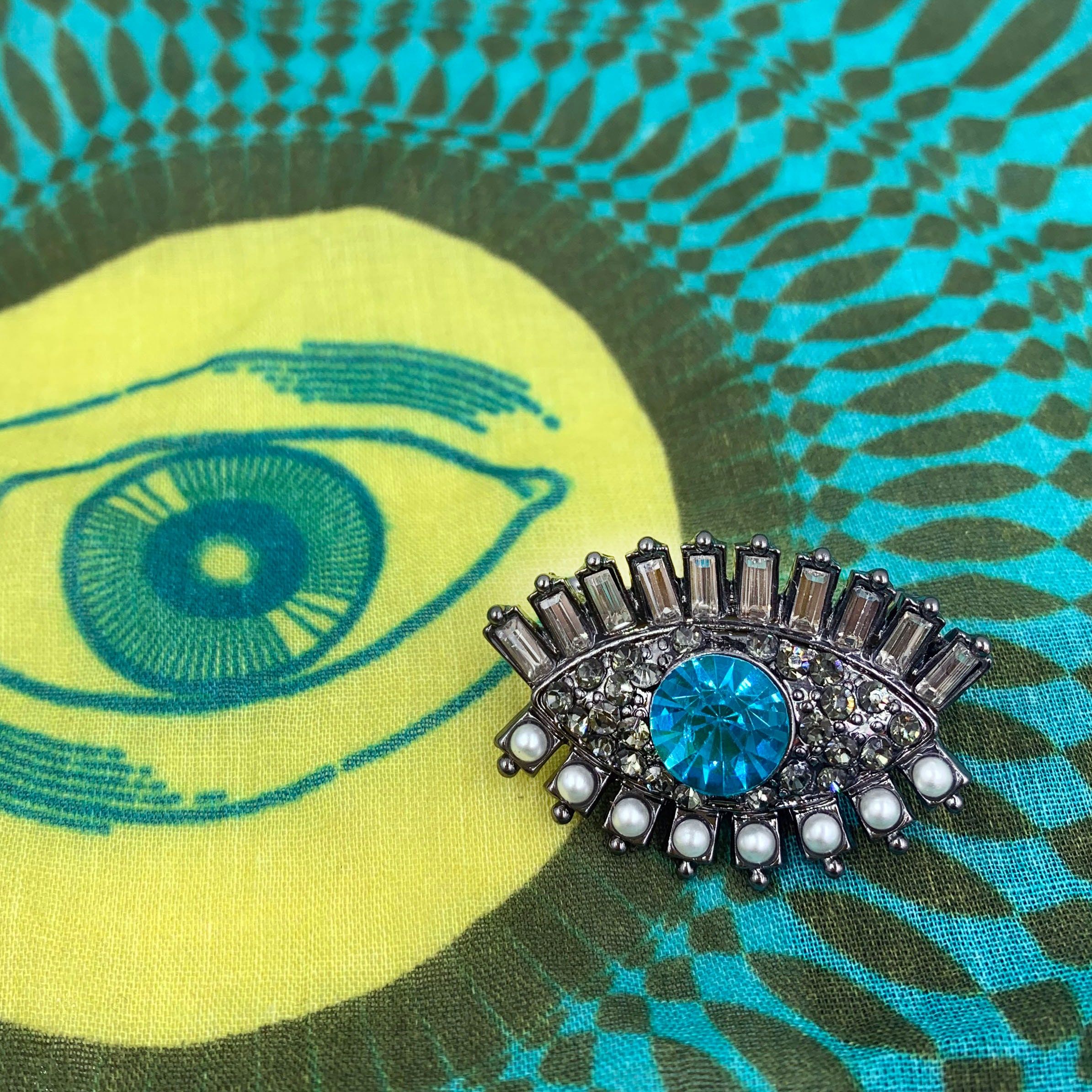 Mystical All-seeing Eye Brooch Pin - Etsy