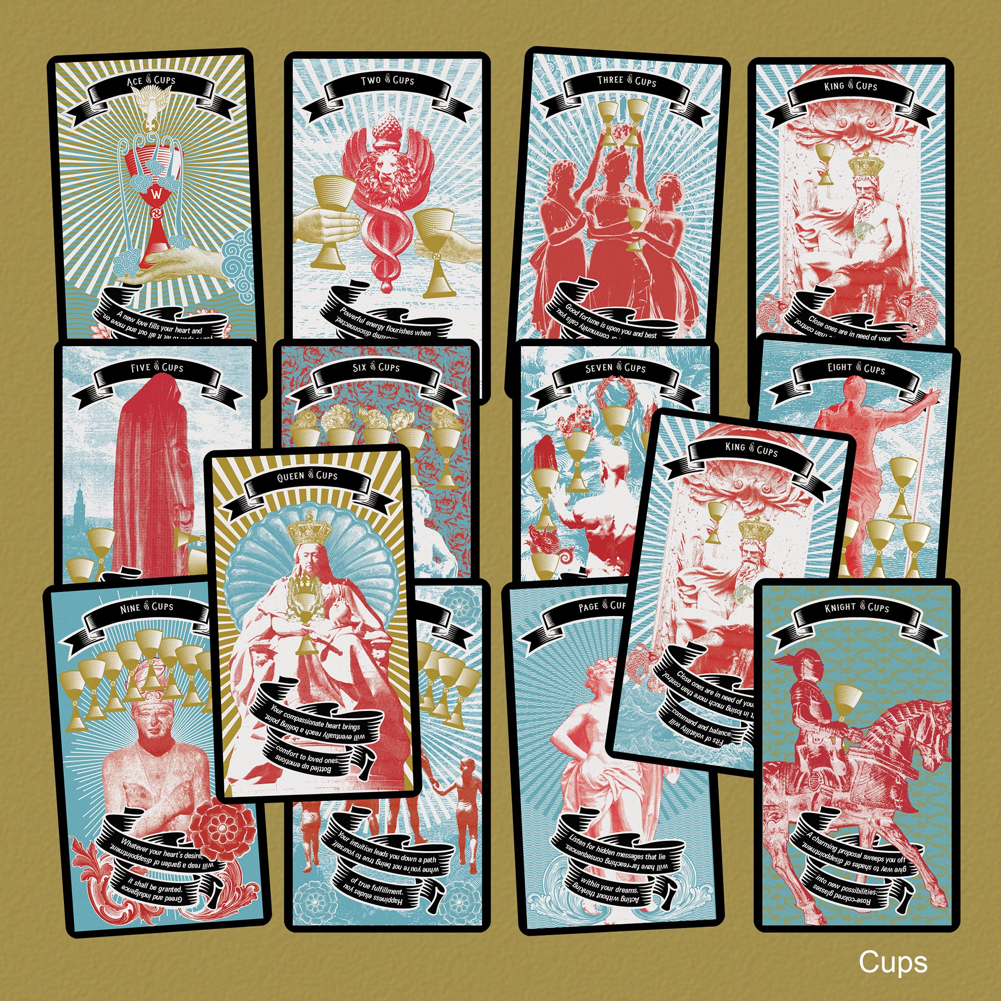 Madam Clara Sees All Fortune Teller Tarot Card Deck 4th Ed + Pouch ...