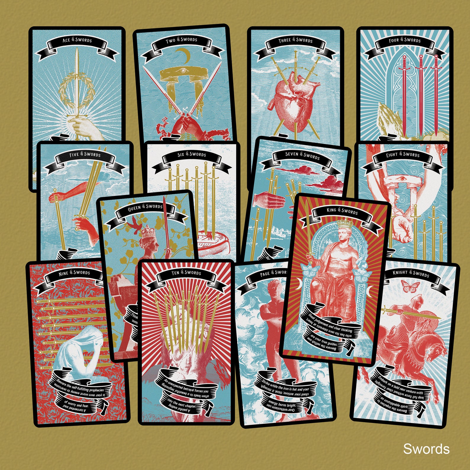 Madam Clara Sees All Fortune Teller Tarot Card Deck 4th Ed + Pouch ...