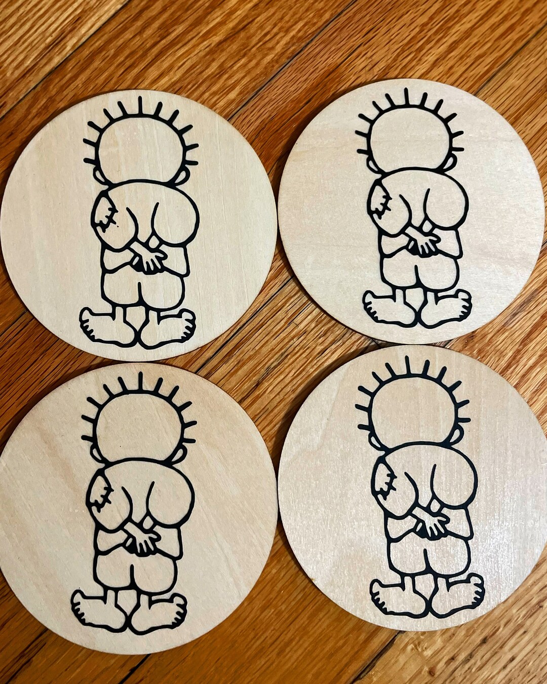 Palestinian Handala Coasters - Etsy