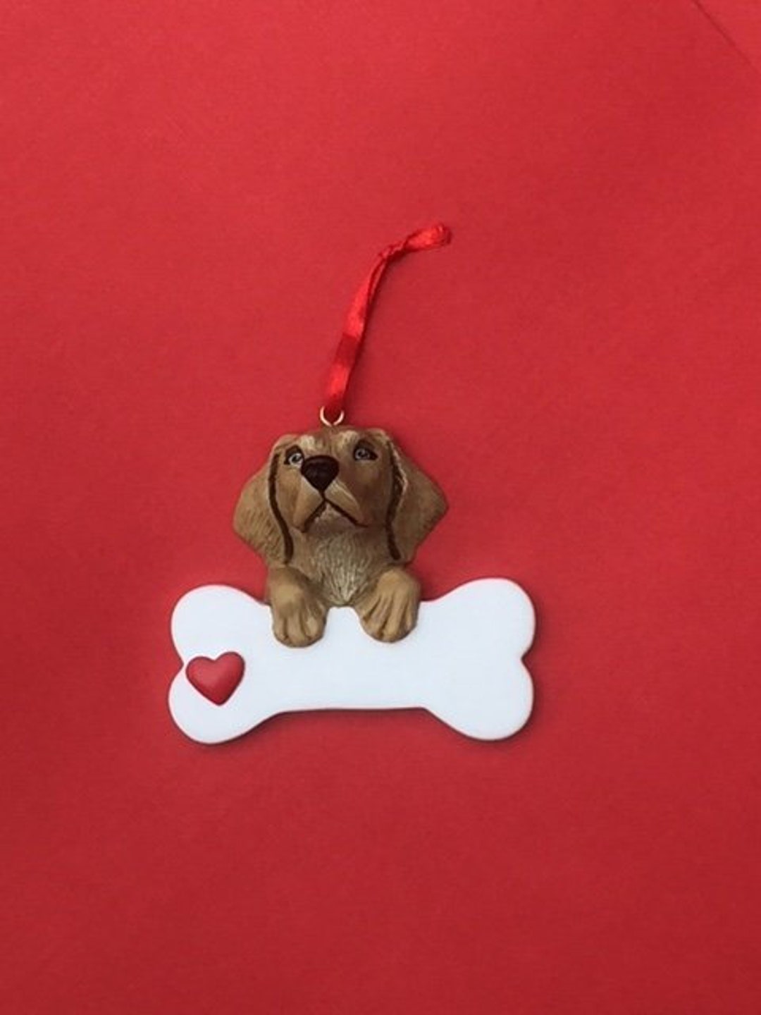 Yellow Labrador Retriever Christmas Ornament Personalized Lab - Etsy