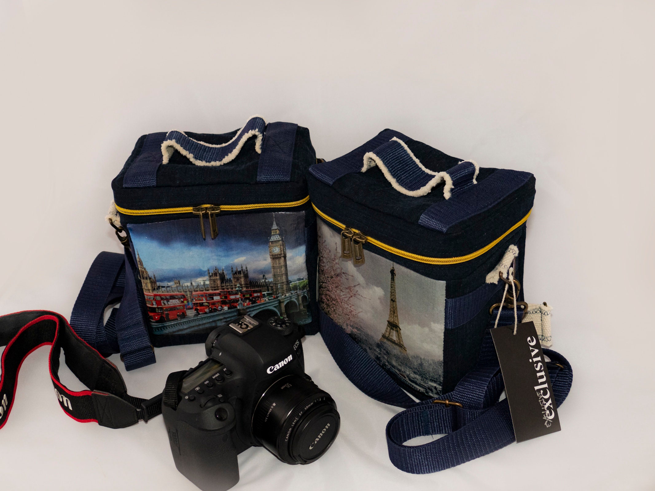 Designer Camera Bag Crossbody, Padded Backpack for Dslr Camera - Etsy