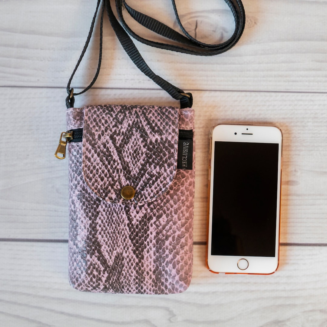 Purple Cell Phone Crossbody Purse, Small iPhone Bag for Women - Etsy
