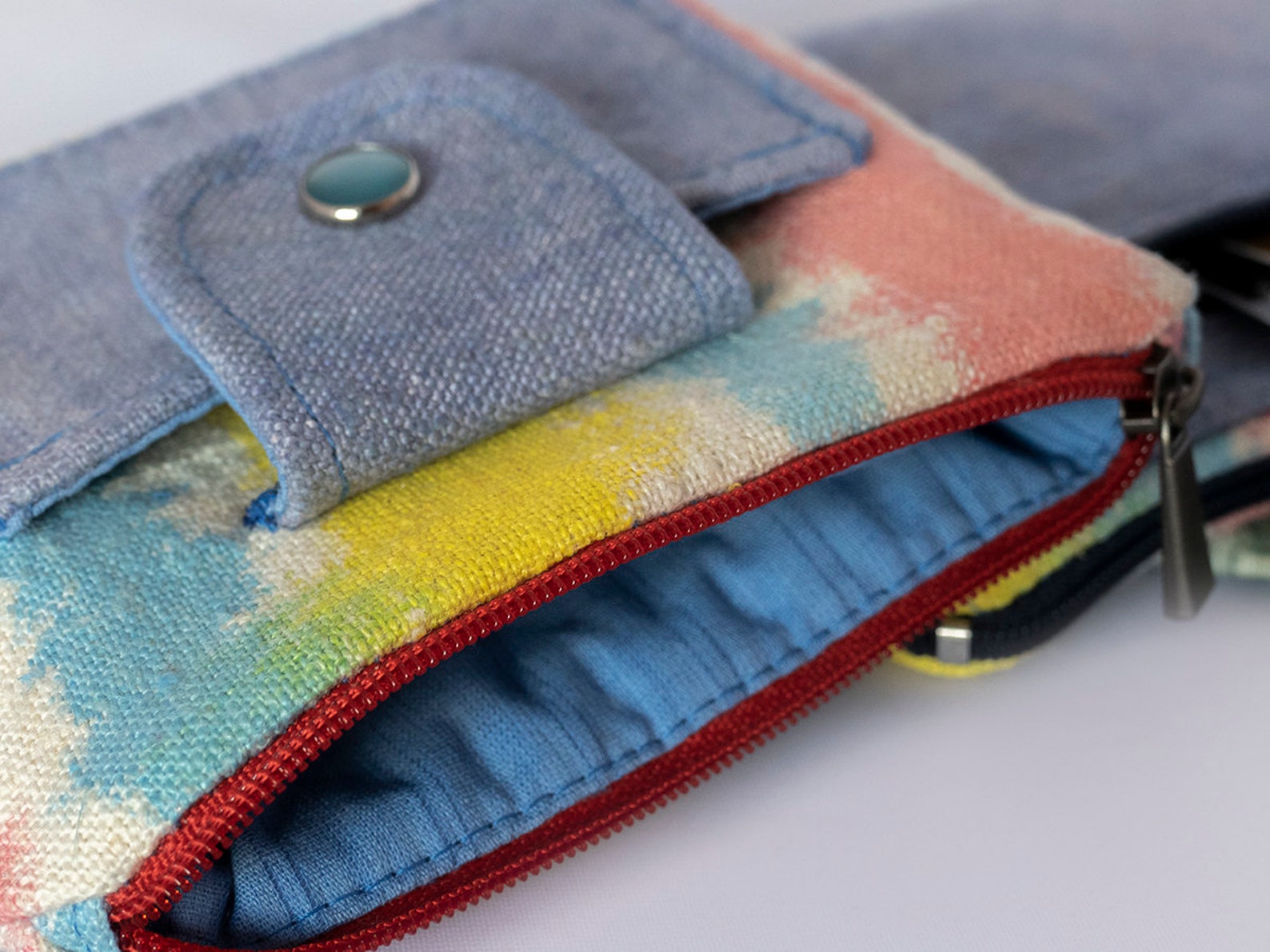 Designer Coin Purse With Card Pocket - Etsy