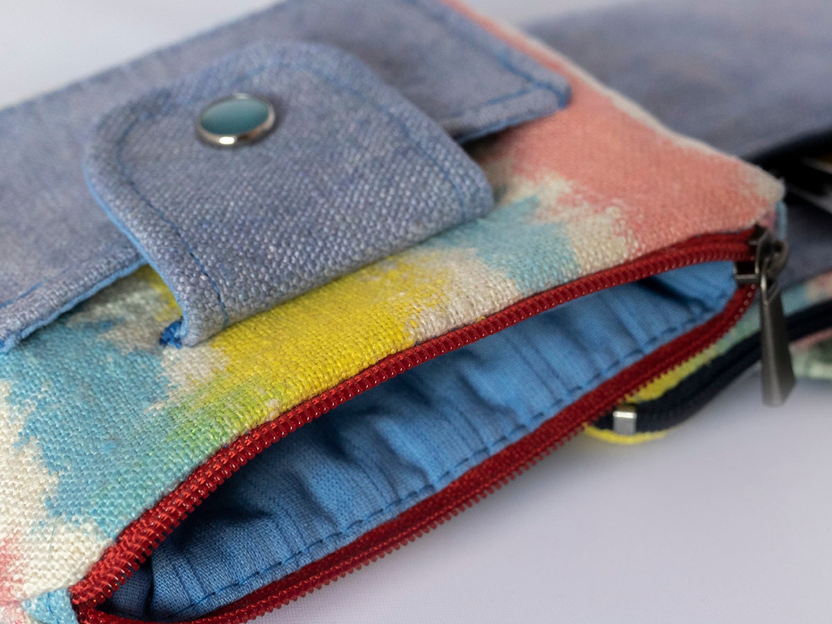 Designer Coin Purse With Card Pocket - Etsy