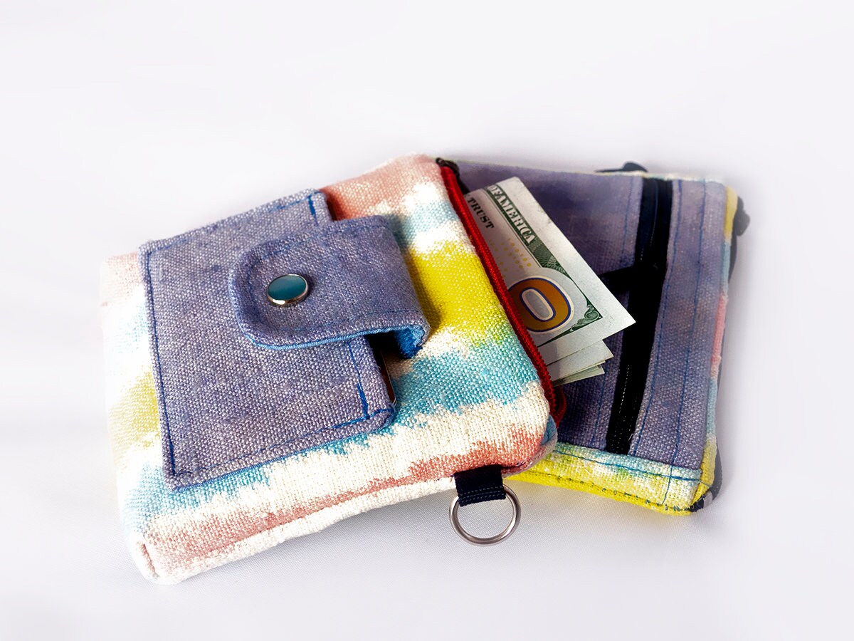 Designer Coin Purse With Card Pocket - Etsy