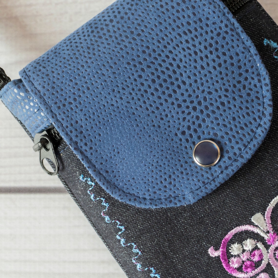 Cell Phone Crossbody Purse Small Iphone Bag for Women Blue - Etsy