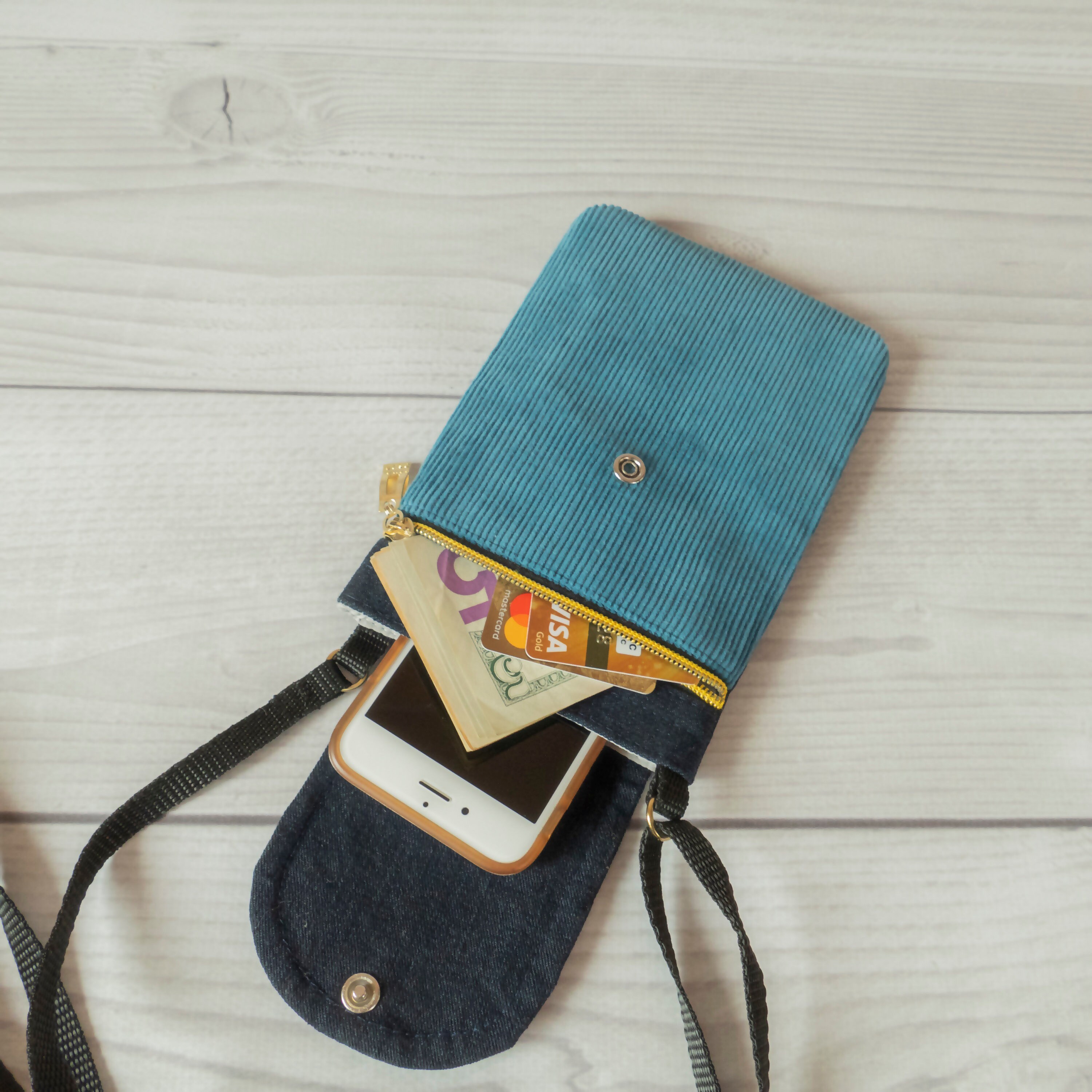 Cell Phone Purse Crossbody With a Pocket Small Iphone Bag for - Etsy